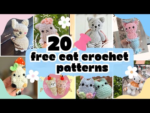 20 Purr-fectly Free Cat Crochet Patterns