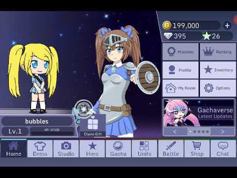 How to make undertale sans (girl) in GACHA VERSE