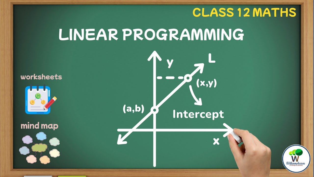 Linear Programming Class 12th | Worksheets, Notes and Mind map Available