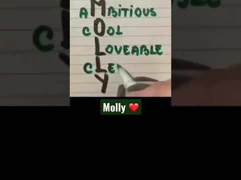 Meaning of the name MOLLY #meaning #name #molly