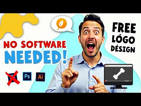 Make a Pro Logo in seconds with AI for Free – No Software or Tools!
