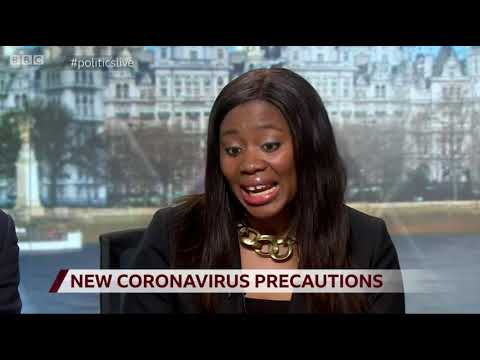 NEF CEO Miatta Fahnbulleh on new coronavirus precautions for BBC 2 Politics Live