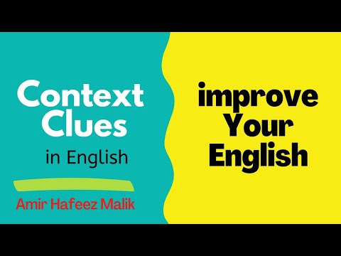 Context Clues BS #contextclues #clues | vocabulary | #vocabulary #amirhafeezmalik #context