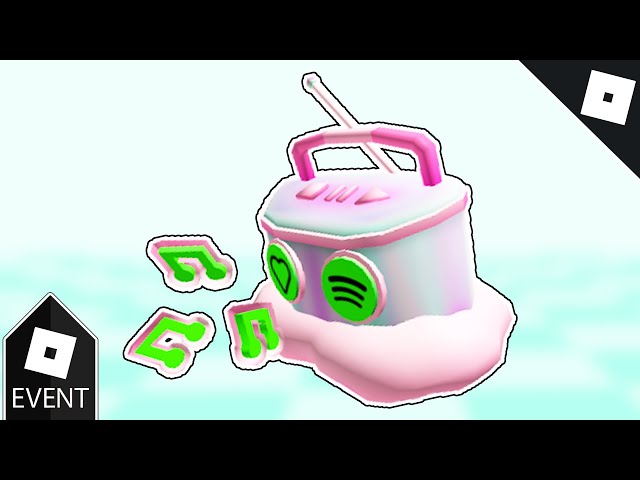 Free items on Roblox Spotify Island