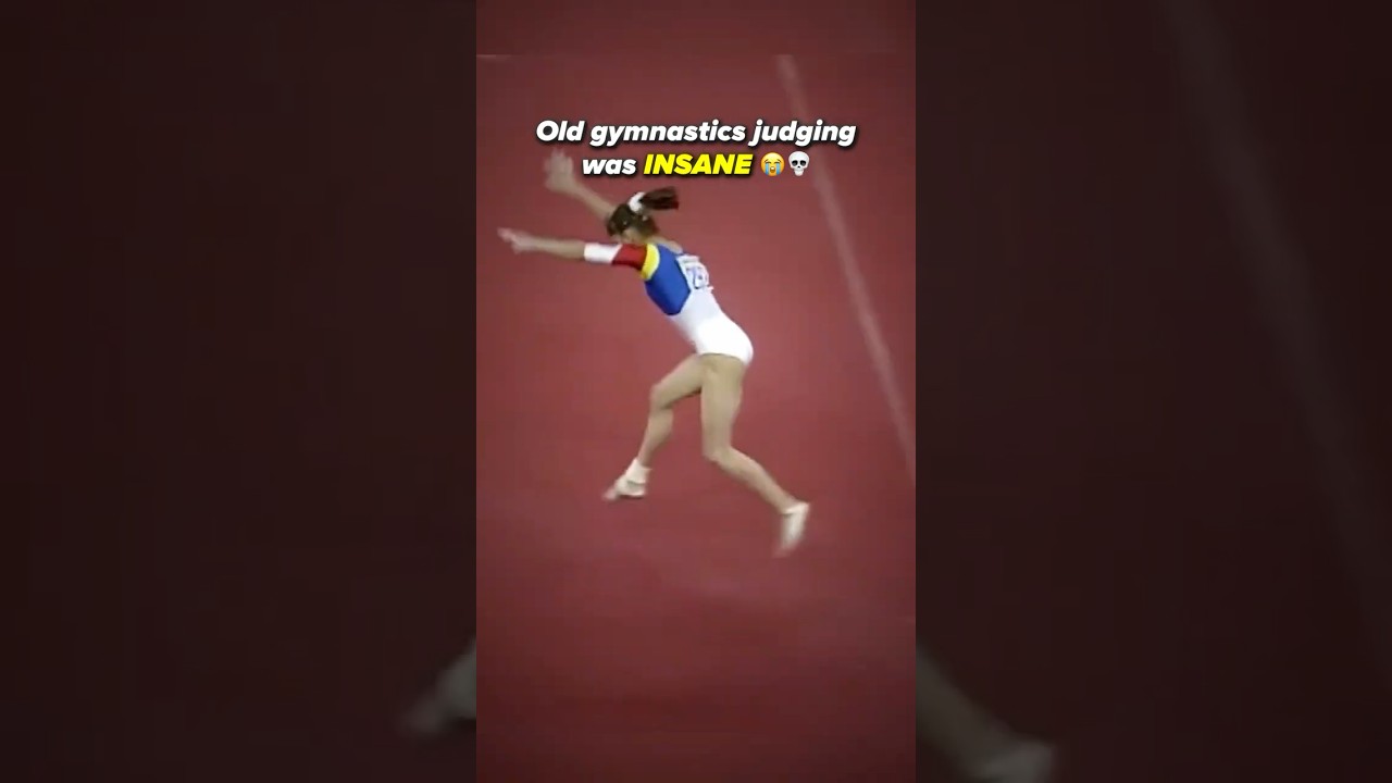 This is the LAST time this happened in Olympic history😳 #gymnastics #perfect #sports #tumbling