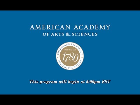 American Academy of Arts & Sciences Live Stream