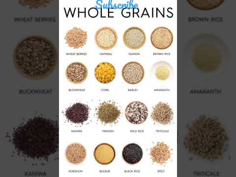 Whole grains|Learn english daily