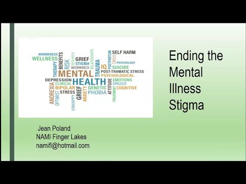 Ending the Mental Illness Stigma