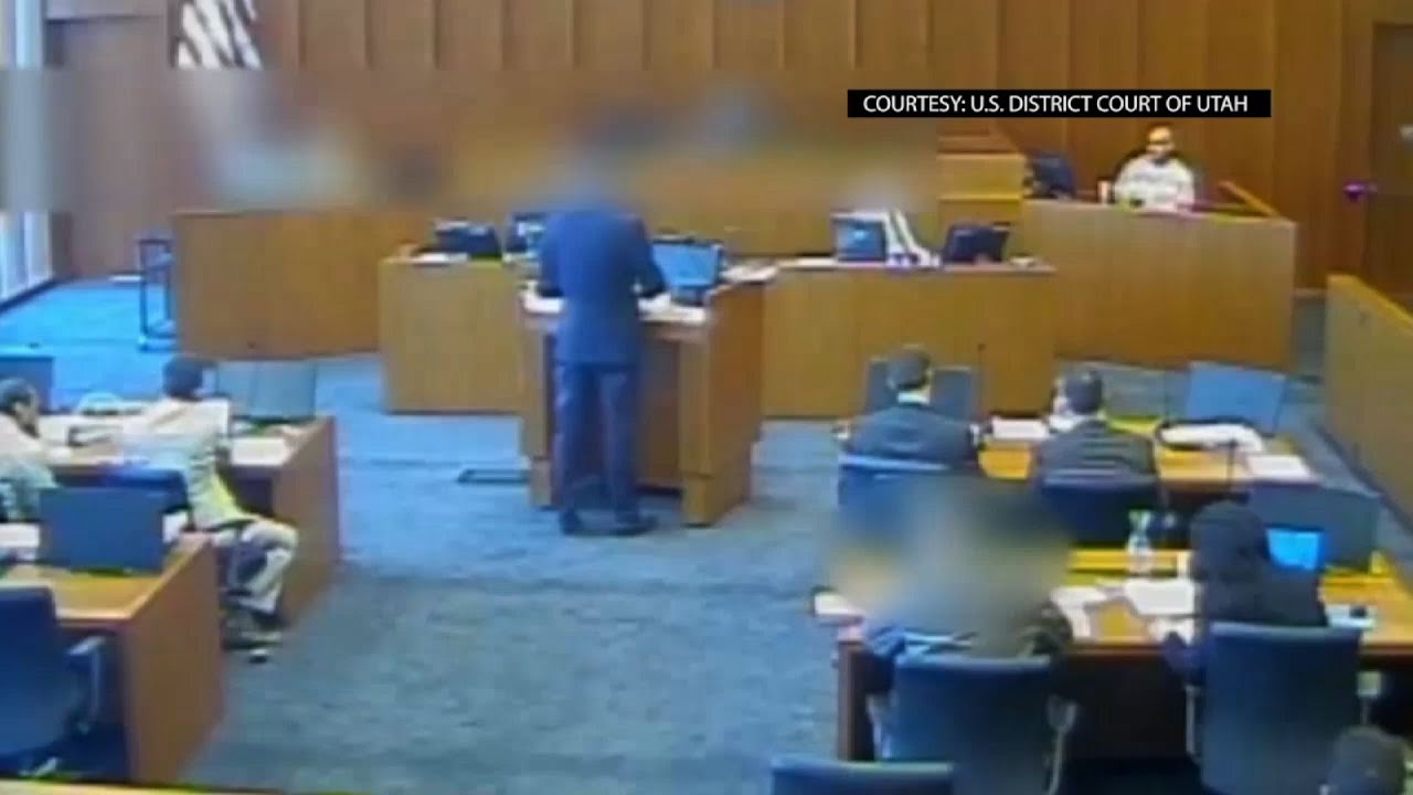 Video shows officer shooting Tongan Crip gangster in Utah courthouse ...
