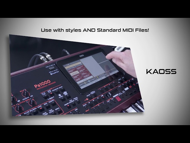 KORG Pa1000 Workstation, aranžér | Kytary.cz