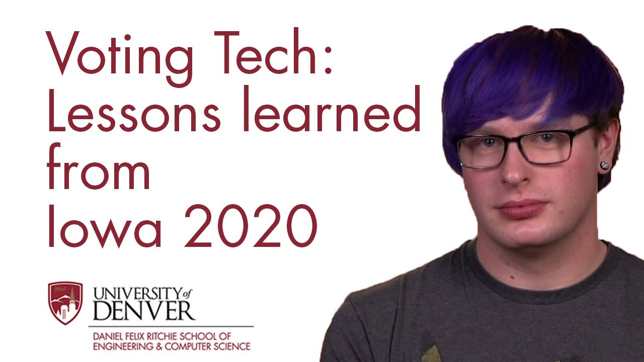 Computer Scientists discuss the Iowa Caucus App