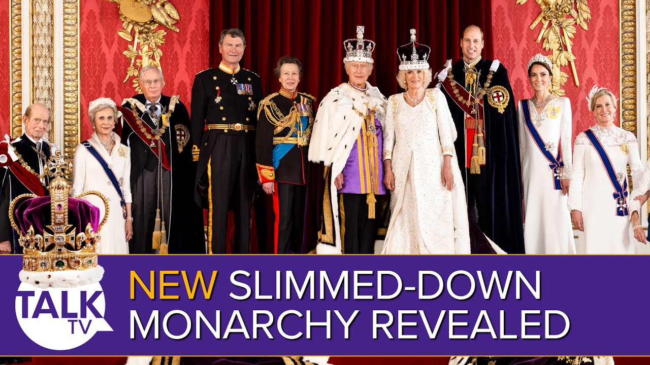 King Charles III's New Slimmed Down Monarchy Revealed