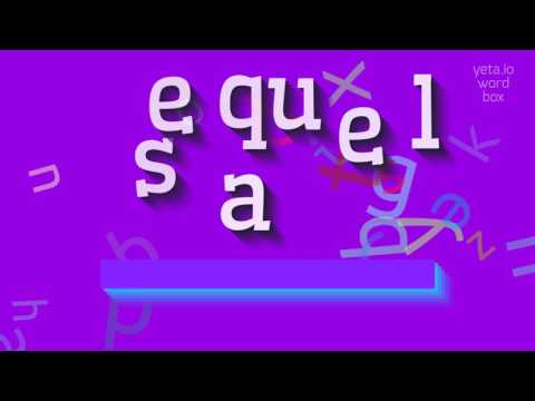 How to say "sequela"! (High Quality Voices)