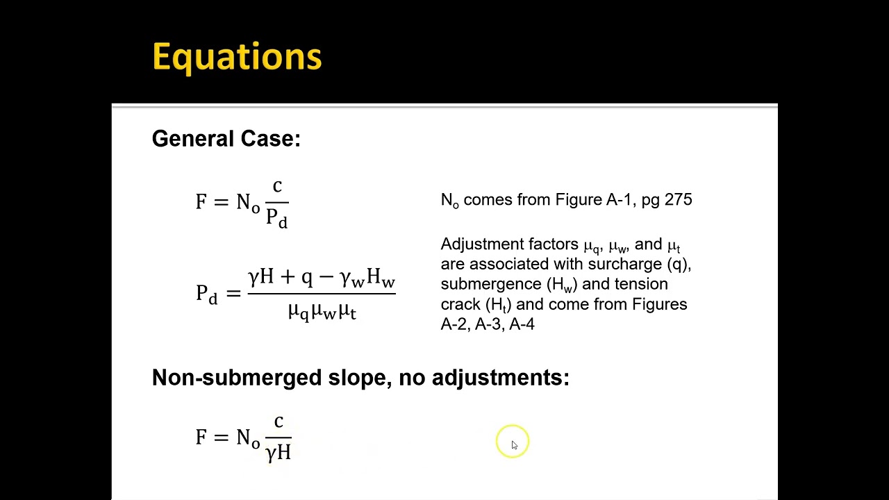 slope stability charts