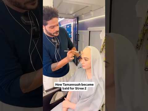 Tamannaah Bhatia on bald head🥵 #tamannaahbhatia #bollywoodmovies #hindisongs #bollywoodstatus #viral