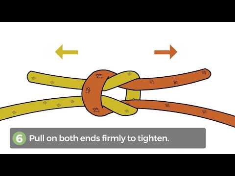 How to Tie a Basic Square Knot