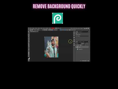 How to Remove Background in Photopea in one click l Photopea tutorials | Photopea Online Editor