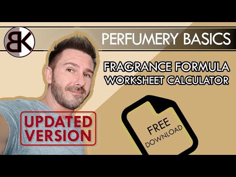 Perfumery Basics: Updated! Free Perfume/Fragrance Formula Worksheet Calculator (Open Source)