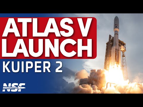 ULA's Atlas V Launches Amazon's Project Kuiper (KA-02)