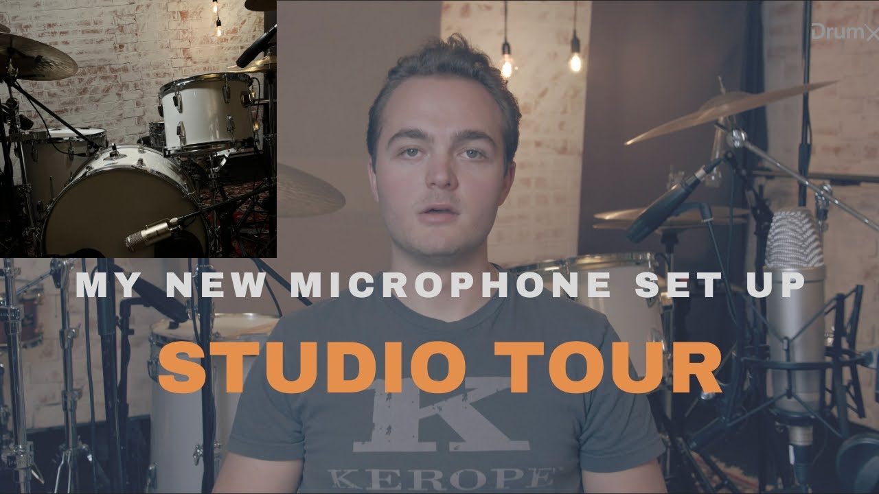 How to Record Drums - Episode 1 - My Microphone Set Up