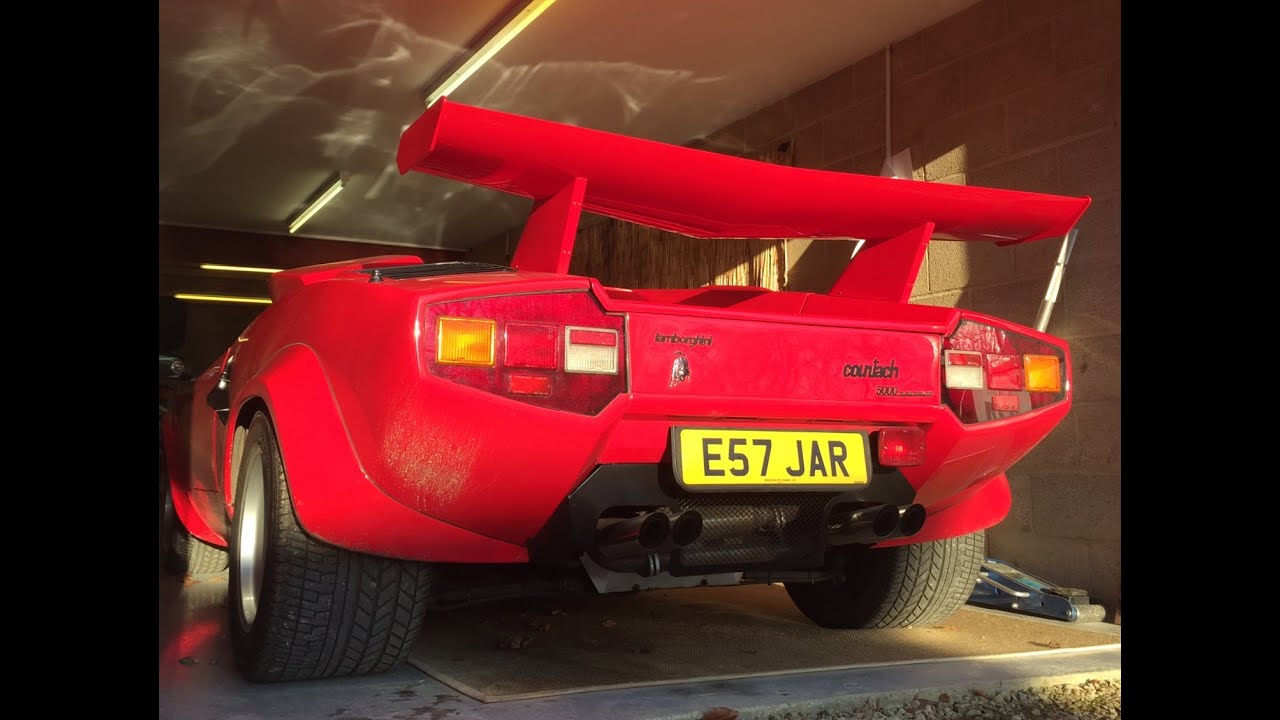 Lamborghini Countach Spare Wheel Replacement Is as Exotic as Harry ...