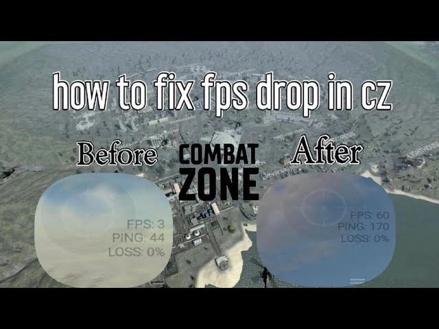 How to fix lag and FPS drop in Combat Zone
