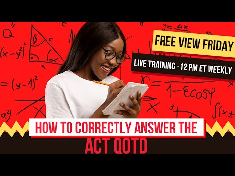 Sample ACT Science Questions Explained Simply 5.27.22 | ACT Math Tutor