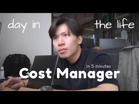 Day in the life of a Cost Manager in (5 mins)