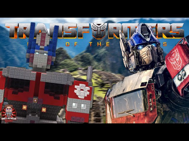 Optimus Prime Statue!! Minecraft Map