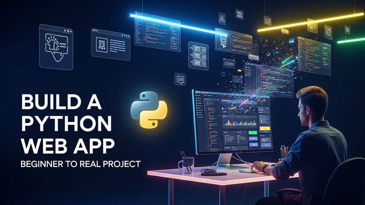 Learn Python Web Development by Building a Real Web App | Complete Beginner Tutorial | Python App