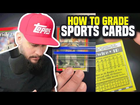 How to Grade Your Sports Cards 101 - Basic Hand on Grading Before Submitting to Any Grading Company