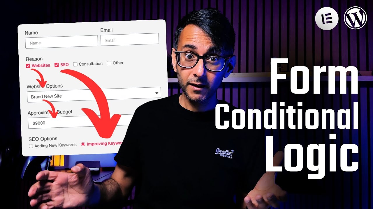 NEW EASY Conditional Logic for Elementor Forms!