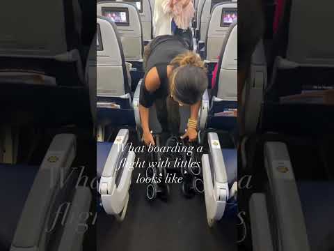 Pro travel tip: Keep your stroller with you as long as possible! Click destination for full review!