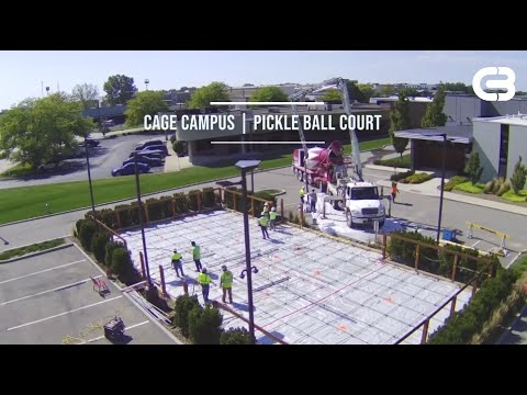 Cage Campus Pickleball Court | CCB Projects