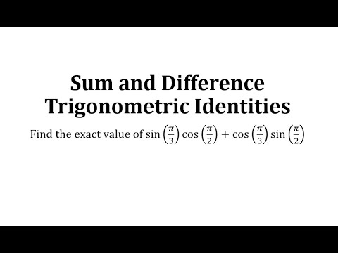 Find a Trigonometric Expression Value Given The Sine Sum Identity ...