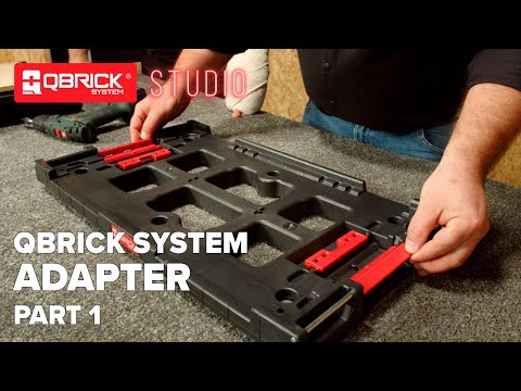Адаптер для соединения ящиков Qbrick System ONE Adapter Multi Work Platform, черный - купить с ...