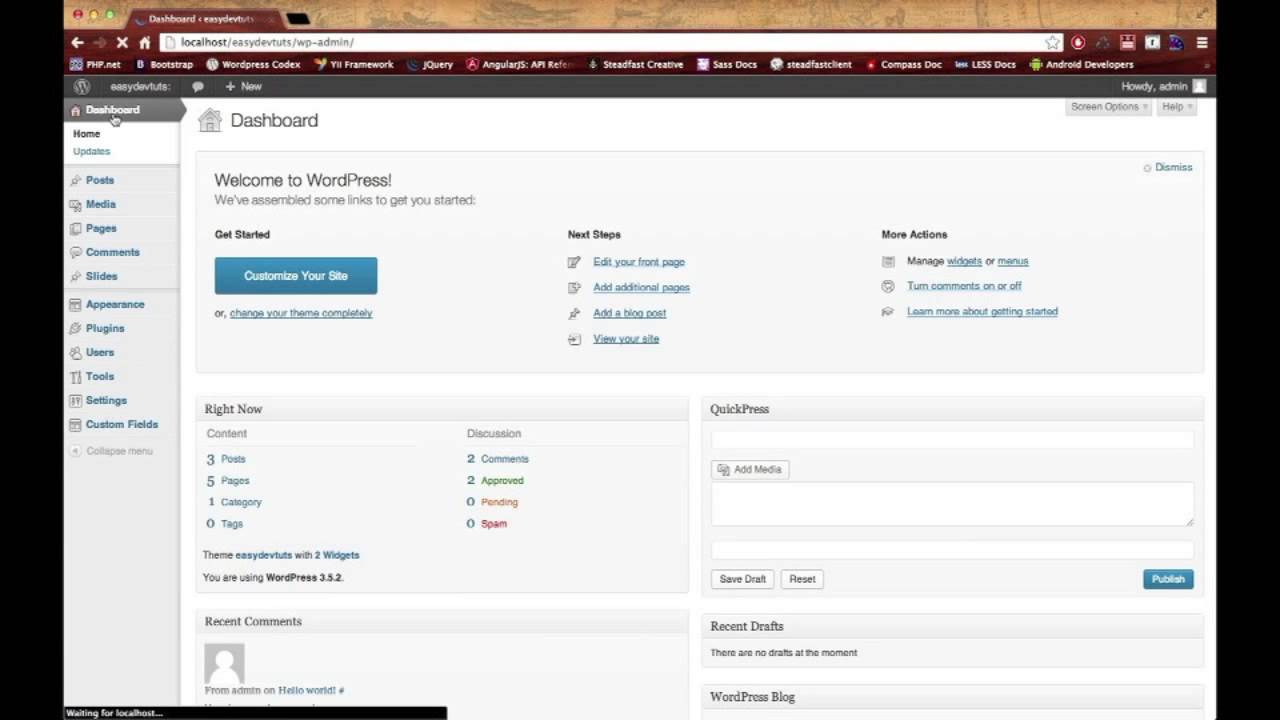 WordPress Development Tutorials 22 - Blog Template