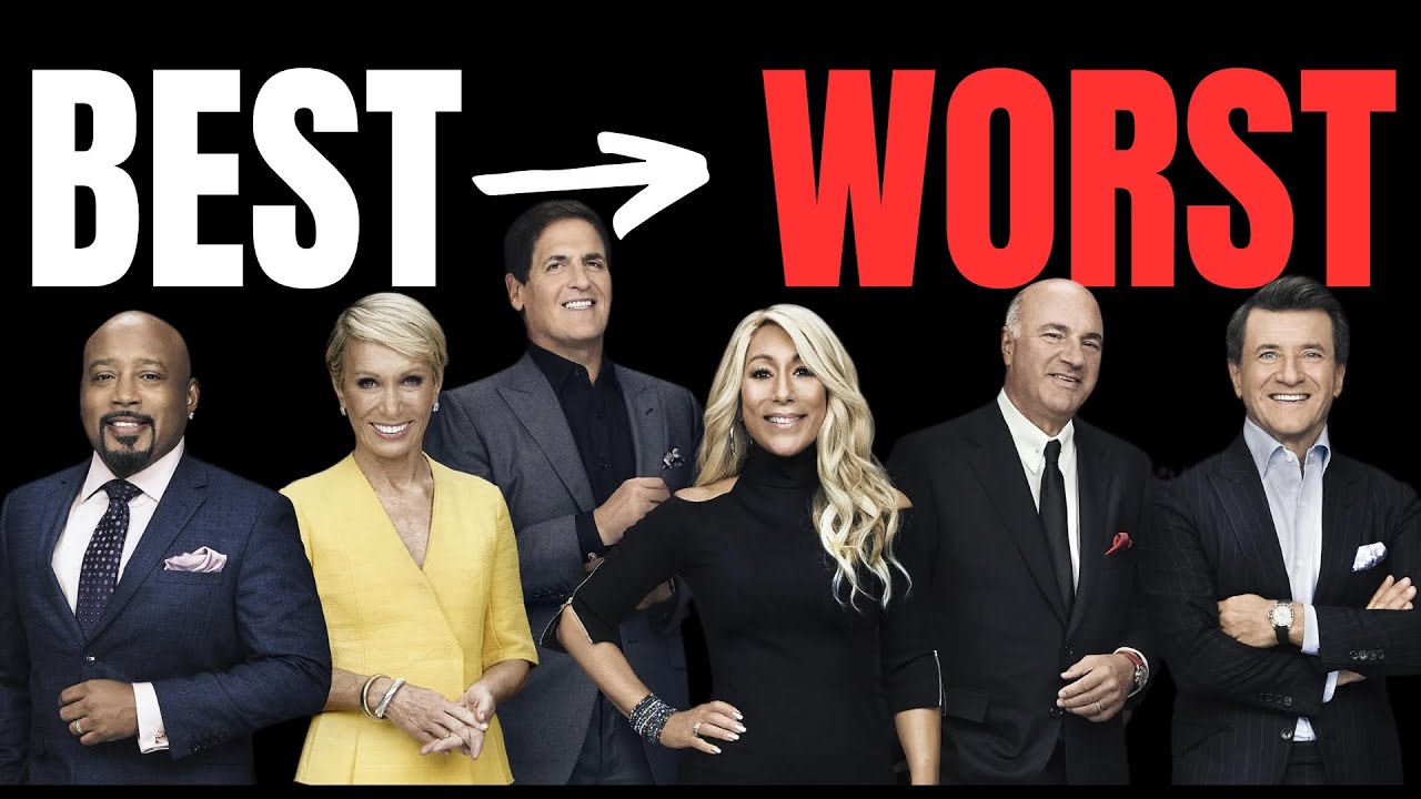 Here are the BEST and WORST Sharks on Shark Tank