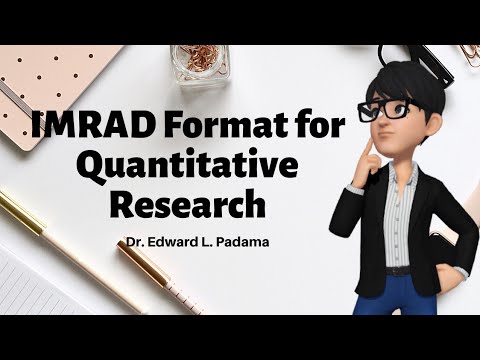 IMRAD format for Quantitative Research (PPT)