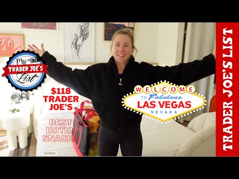 TRADER JOE’S LAS VEGAS HOTEL ROOM ESSENTIALS