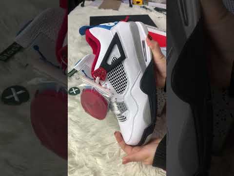Stockx Sneakers - Jordan 4 Retro What The💞#fyp #viral #unboxing #stockxsneakers #jordan4 #jordan