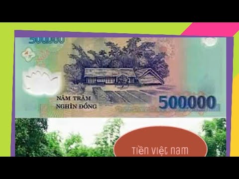 Vietnamese dong Between 200 VND and 500,000 VND