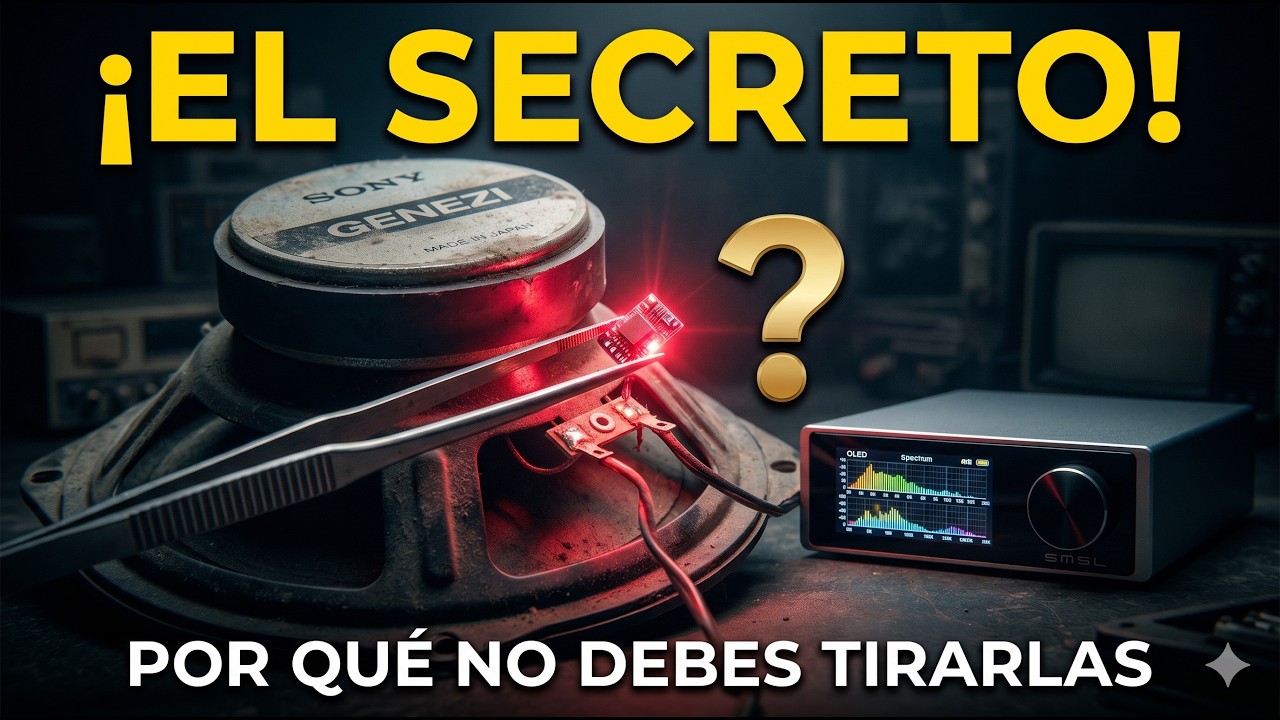 The SECRET of SONY Speakers (Why you shouldn't throw them away)