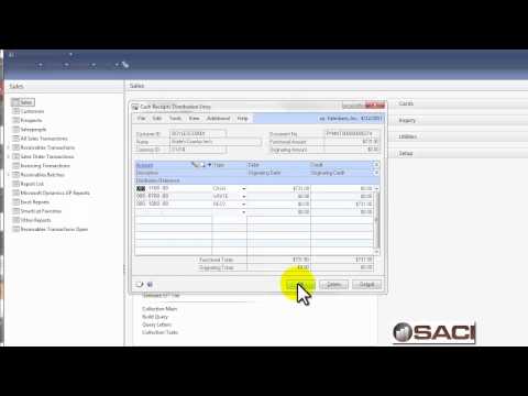 Write off Routine in Microsoft Dynamics GP Receivables – Belinda Allen ...