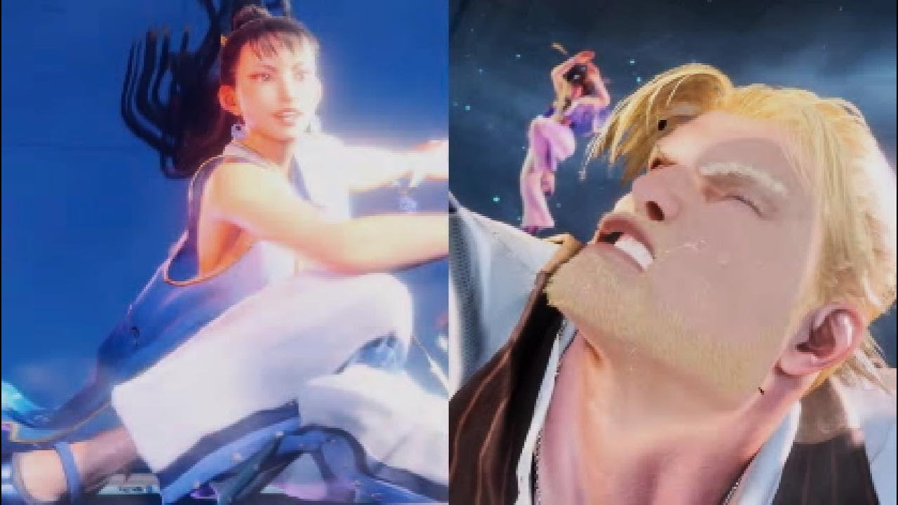 Street Fighter 6 Outfit 3 Chun Li's Critical Art and Winpose Vs Guile