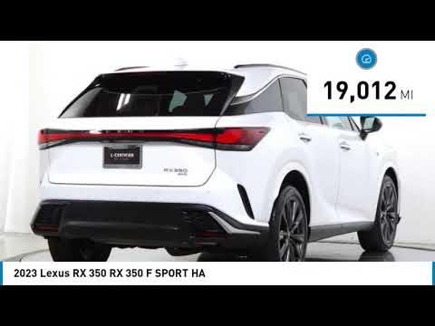2023 Lexus RX 350 RX 350 F SPORT HA Schaumburg IL P7710
