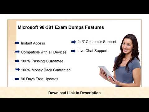 Guide to Pass Microsoft 98-381 certification with updated 98-381 Pdf Dumps | CertificationsTime