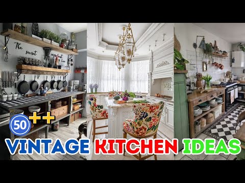 "10 Charming Vintage Kitchen Ideas | Retro Décor & Design Tips for a Timeless Look!"