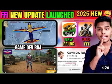 FFI NEW UPDATE IN 2025 / FREE FIRE DOWNLOAD LINK ποΈ ββ¨@GameDevRajβ©Β ββ¨@Assasin_vlog12353β©