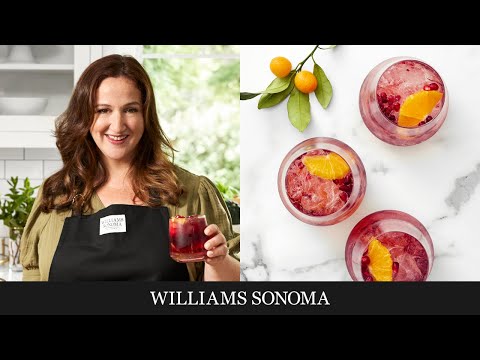 A Smitten Kitchen Thanksgiving | How to Make a Pomegranate and Orange Peel Fizz | Williams Sonoma